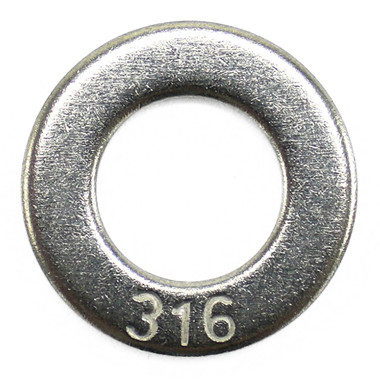 Flat Washers Metric A4 Stainless Steel M3