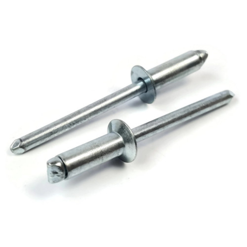 POP Rivets, Countersunk, All Steel, 4-2C 1/8" (.063 - .125 Grip)
