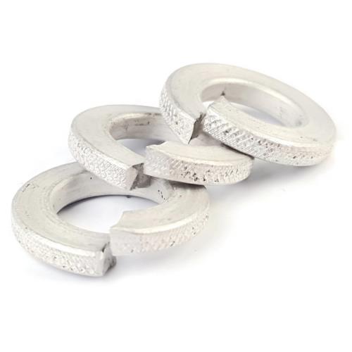 Lock Washers, Split Ring, Aluminum, 3/8"