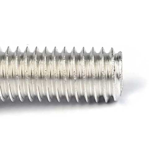 Threaded Rod, Aluminum, #10-32 x 6 Foot