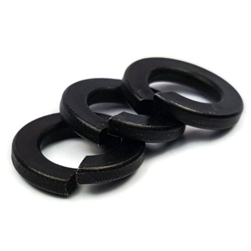 Lock Washers, Split Ring, Black Oxide Stainless Steel 18-8, 5/16" (0. ...