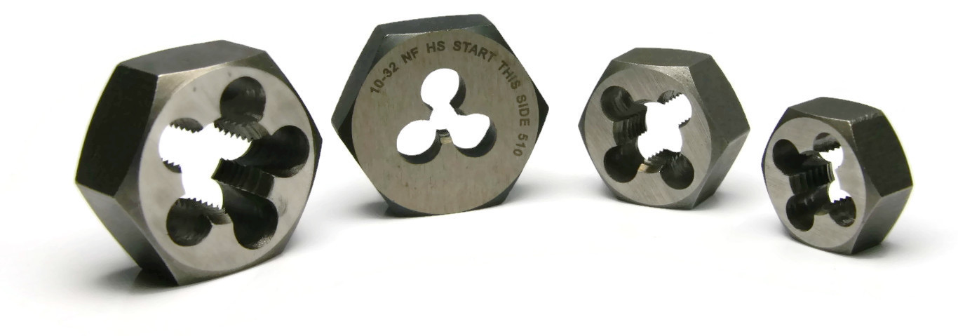 10-Piece Rethreading Die Set - UNC Right Hand For Pipe & Bolt Repair ...