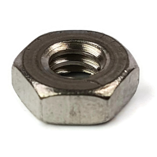 Hex Machine Screw Nuts, Small Pattern Nuts, Stainless Steel 18-8, #8/32 (1/4 Flats x 3/32 Thick)