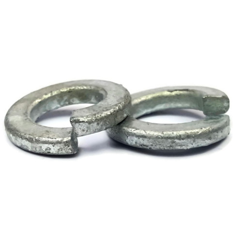 Lock Washers, Split Ring, Hot Dipped Galvanized, 2"