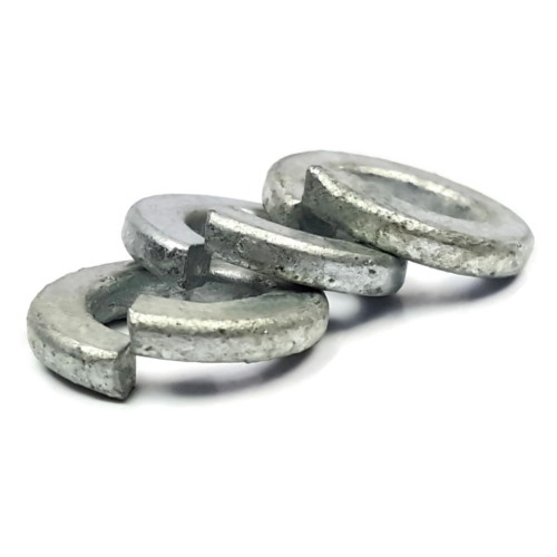 Lock Washers, Split Ring, Hot Dipped Galvanized, 2"