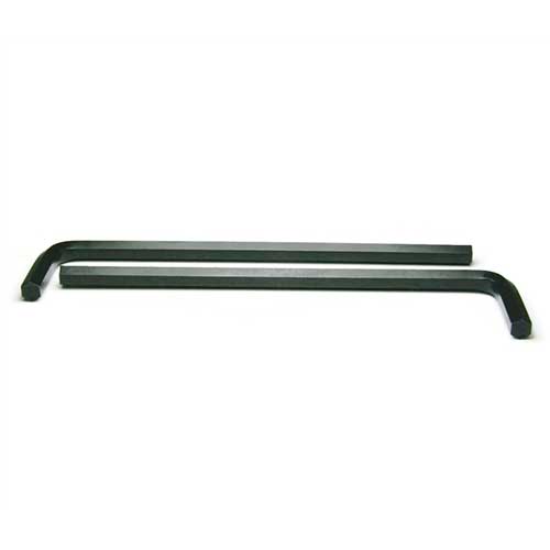 Hex Allen Key, Long Arm, Black Alloy Steel, 7/32"