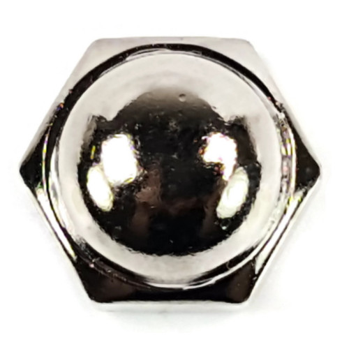 Cap Nuts, Nickel Plated Steel, 5/16"-18 UNC