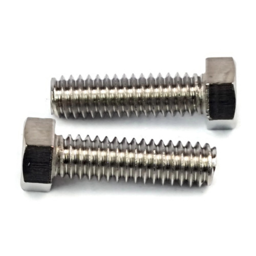 Hex Cap Screws, Trim Head, Stainless Steel 18-8, #6-32 x 1/2"