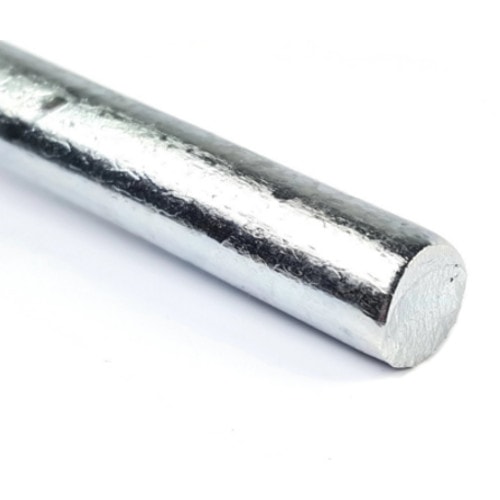 Unthreaded Rod, Zinc Plated Steel, 7/16" x 3 Foot